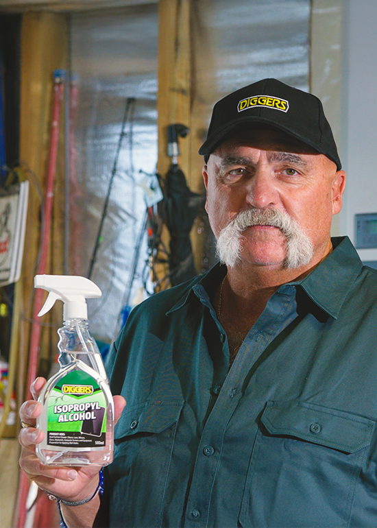 DIGGERS™ Isopropyl Alcohol - Diggers Australia