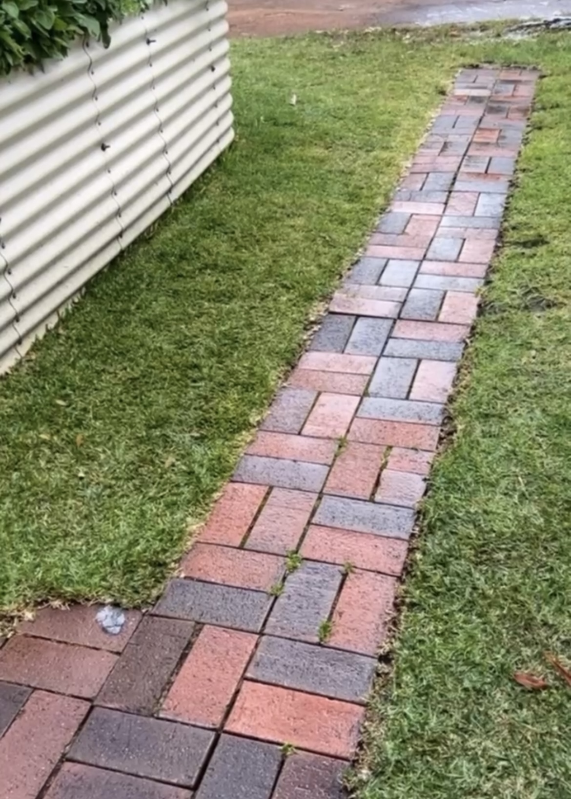 Clean your pathways with DIGGERS™ Driveway Cleanup - no pressure hose ...