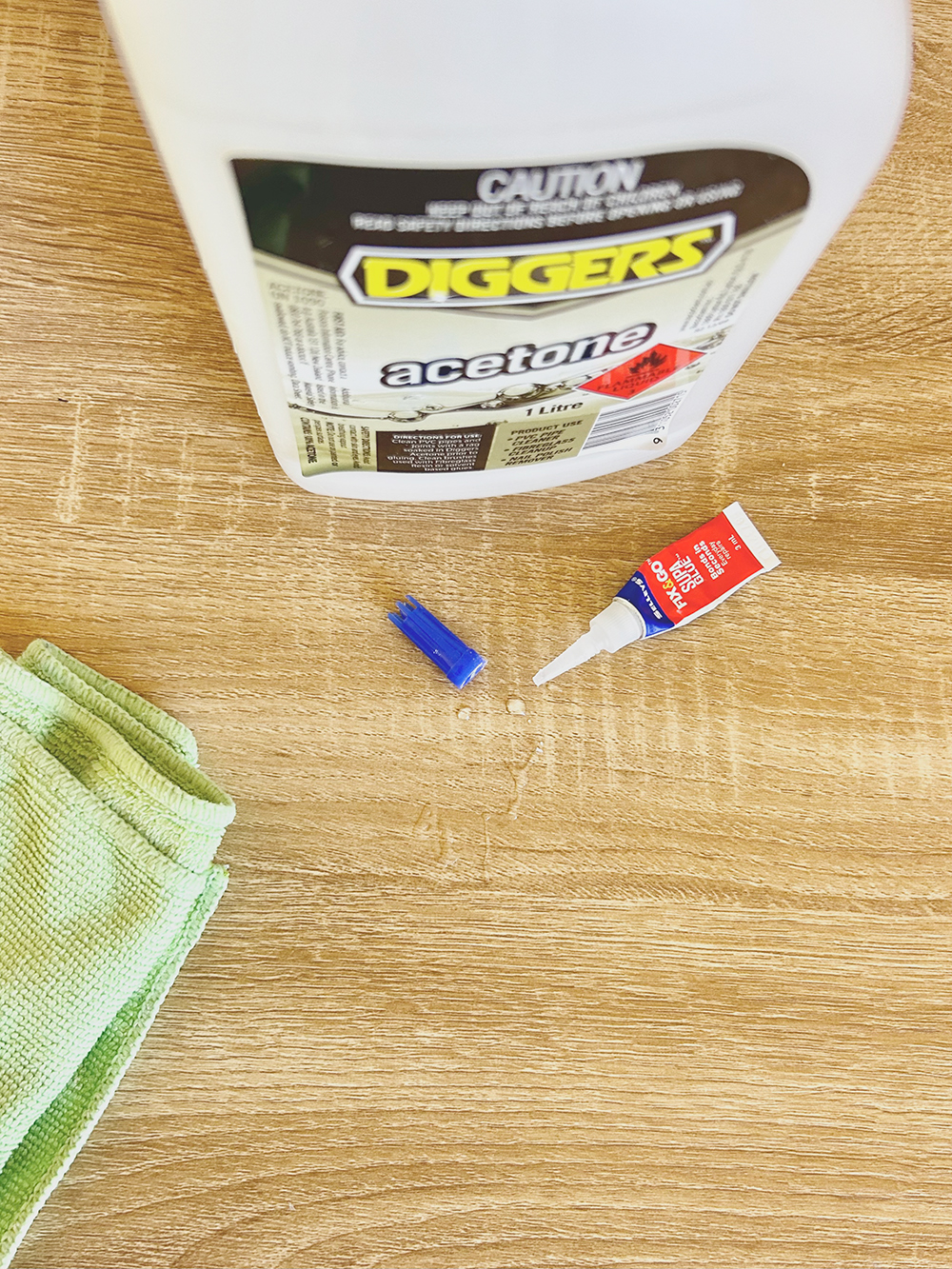 7 ways to clean with DIGGERS™ Acetone - Diggers Australia