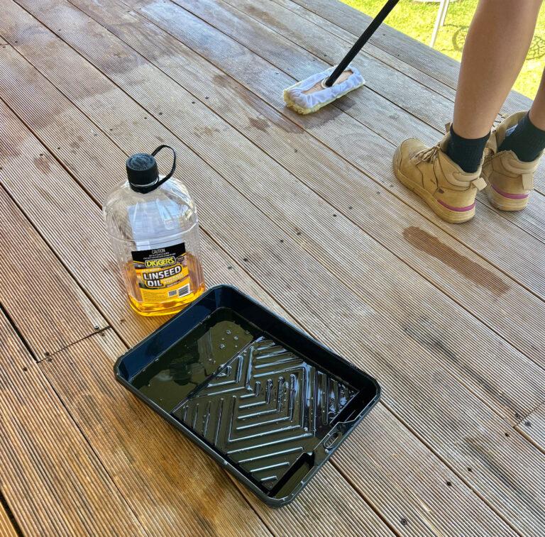 How to re-oil your timber deck with ease - Diggers Australia