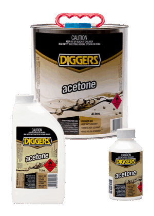 DIGGERS™ Acetone - Diggers Australia