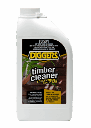 DIGGERS™ Timber Cleaner (Concentrated Oxalic Acid) - Diggers Australia